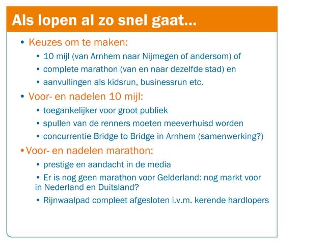 Als lopen al zo snel gaat... - ppt | PDF
