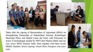 ALSMEA PRESENTATION FROM SDO LANAO DEL NORTE | PPT