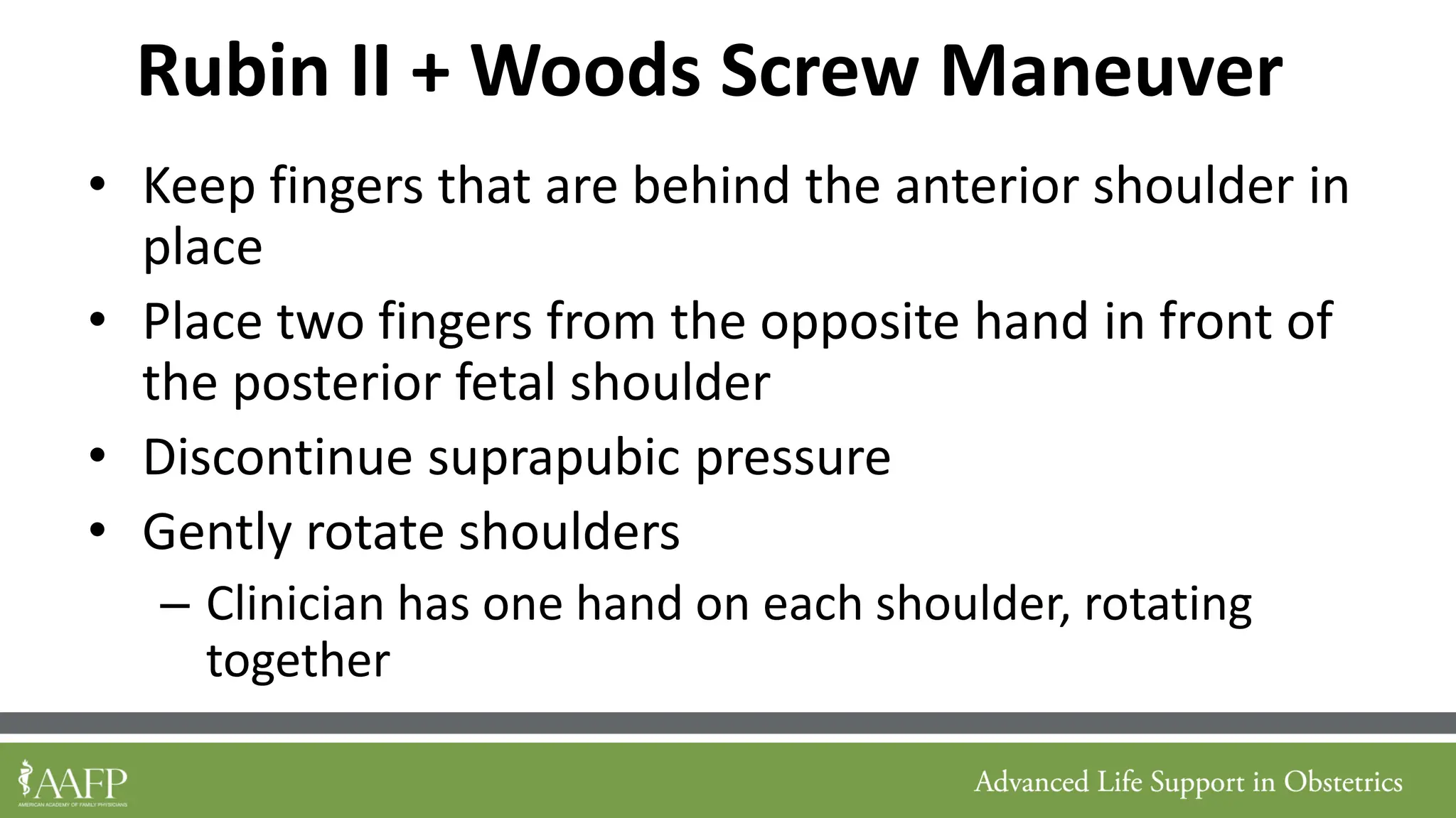 Obstetrics slide on shoulder dystocia and management | PDF
