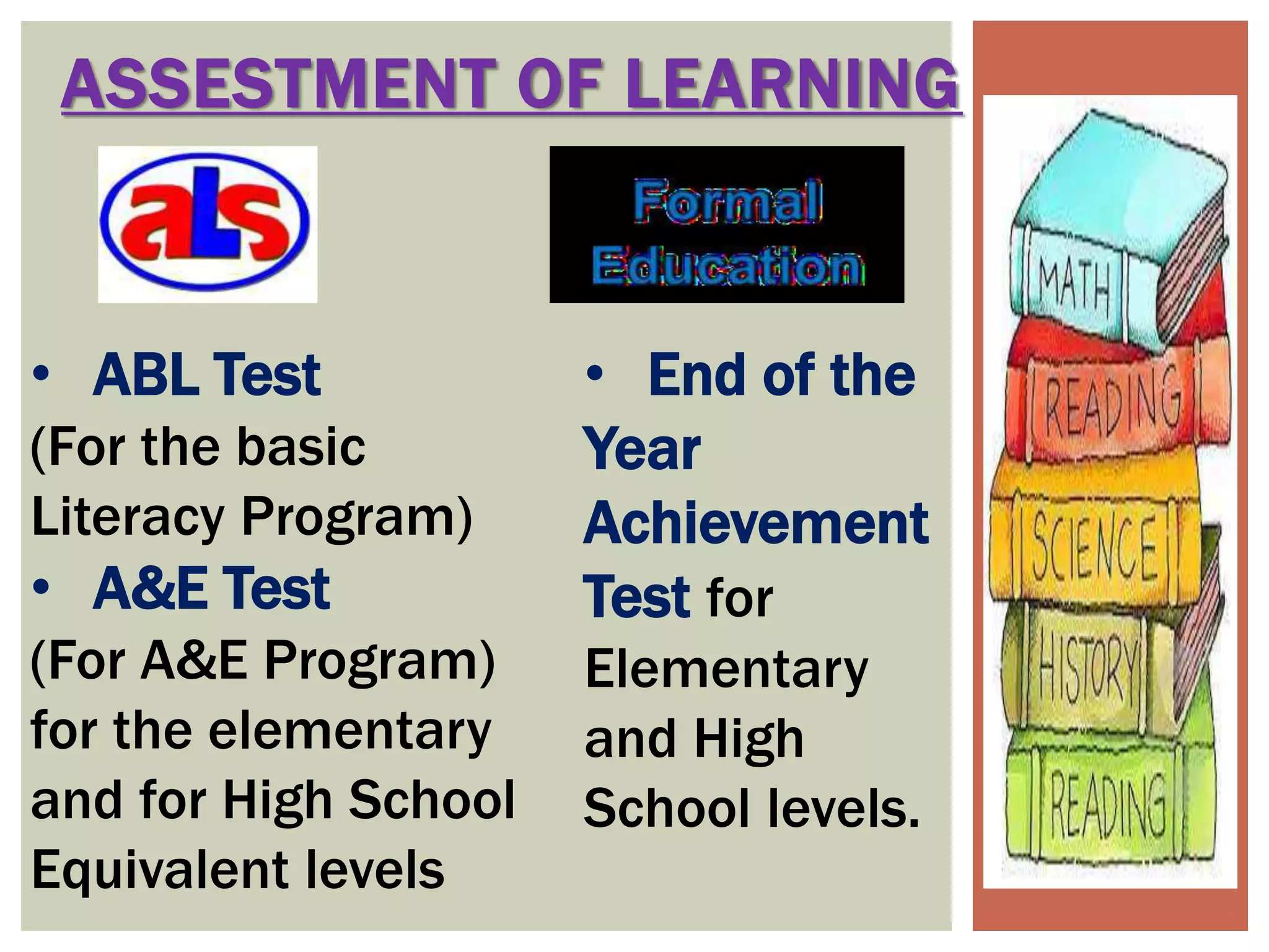 Alternative Learning System | PPTX