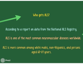 Amyotrophic lateral sclerosis (ALS) | PPT