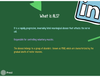Amyotrophic lateral sclerosis (ALS) | PPT
