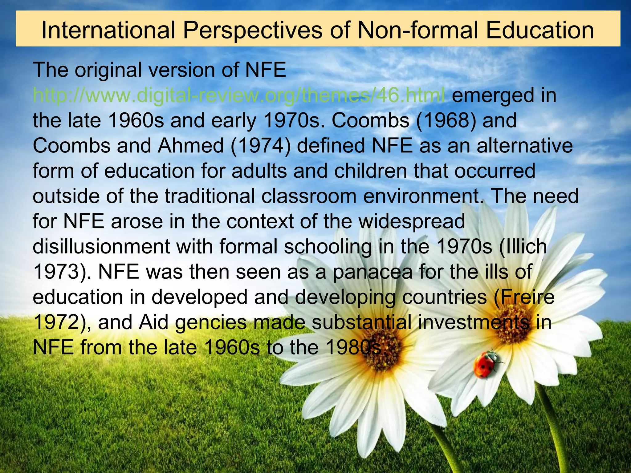Alternative Learning System by Phoebe W. Taruc, mission, vision, EFA ...