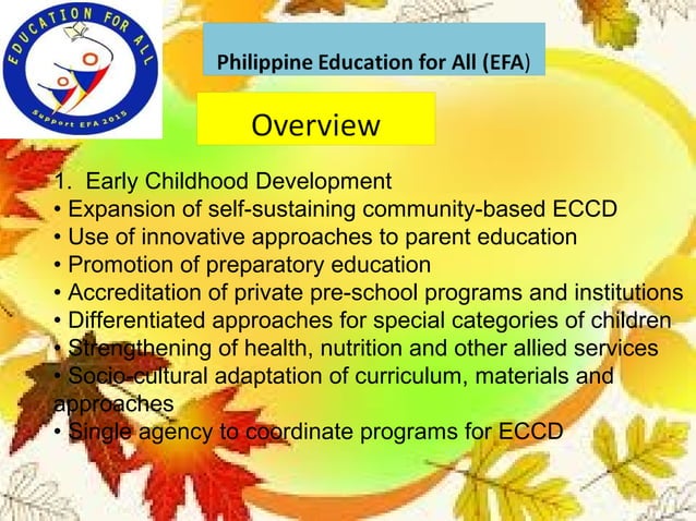 Alternative Learning System by Phoebe W. Taruc, mission, vision, EFA ...