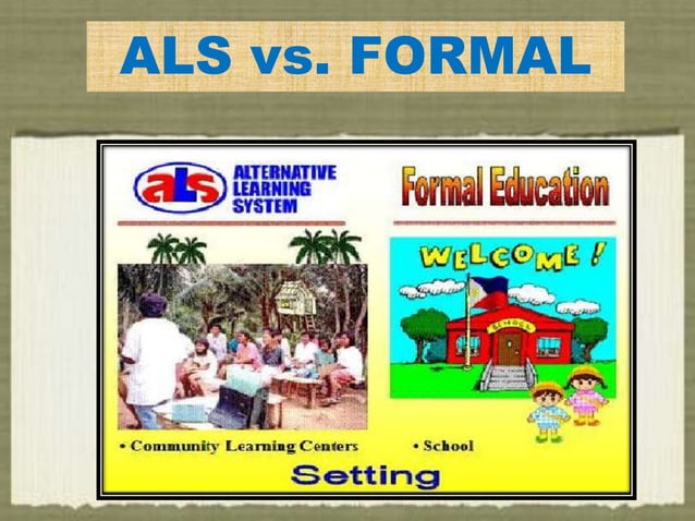 alternative learning system (als) | PPT