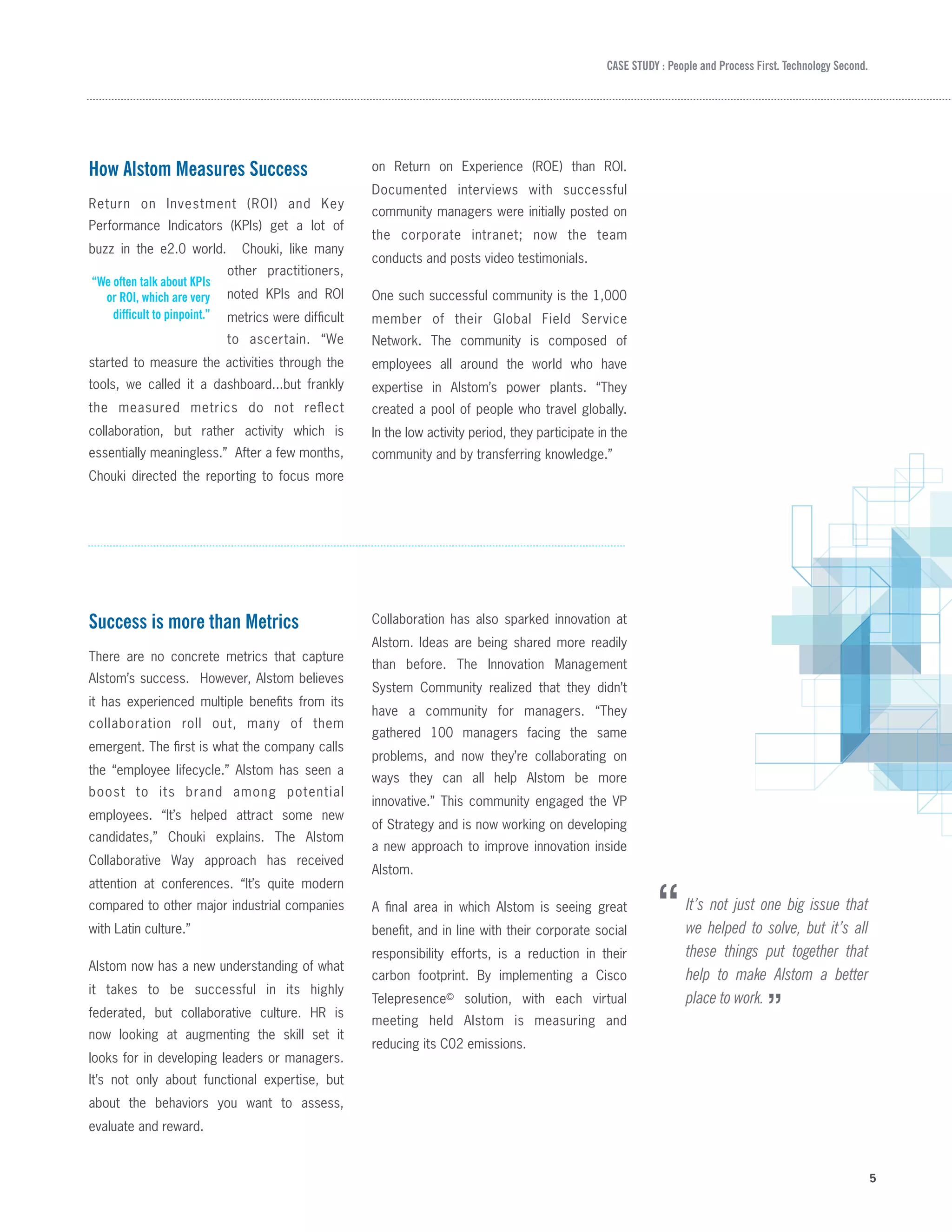 Alstom: Case Study | PDF