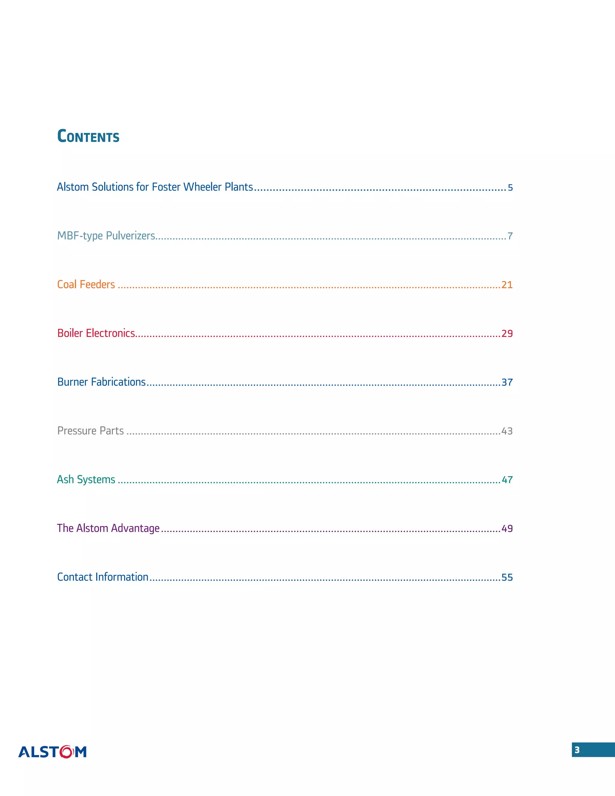 Alstom parts for foster wheeler plants | PDF