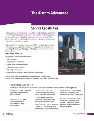 Alstom parts for foster wheeler plants | PDF