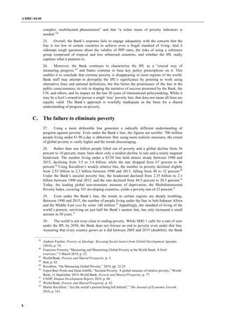 Alston poverty-report-final | PDF | Debated Sensitive Social Issues | Sensitive Topics