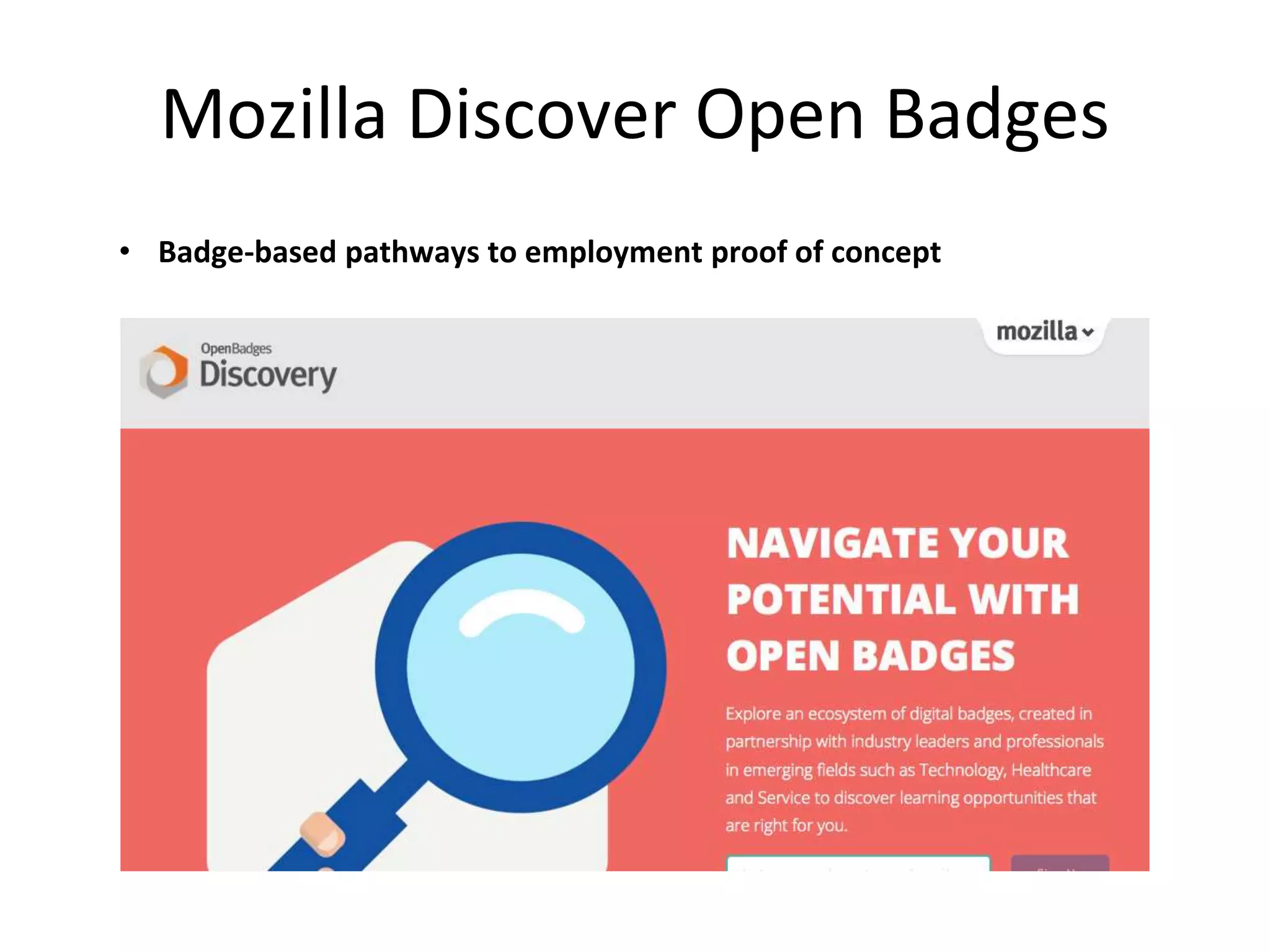 ALT Open Badges Presentation | PPT