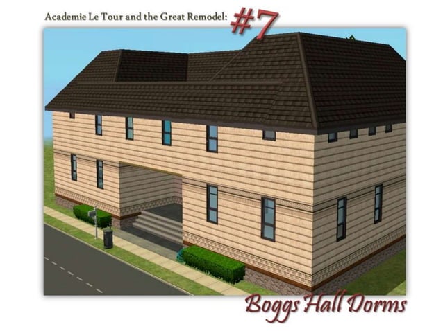 ALT 7- Boggs Hall Dorms (12 Rooms).pptx