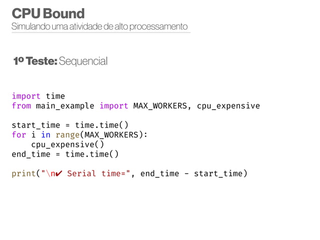 Alta Performance Com Python Ppt