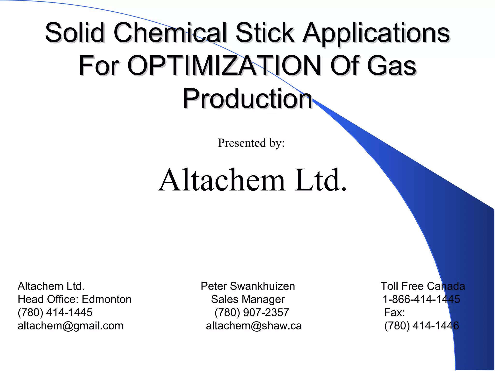 Altachem powerpoint | PPT