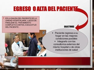 PROCESO DE ALTA DEL PACIENTE DEL HOSPITAL | PDF