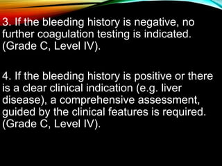 Perioperative bleeding and Hemostasis | PPTX