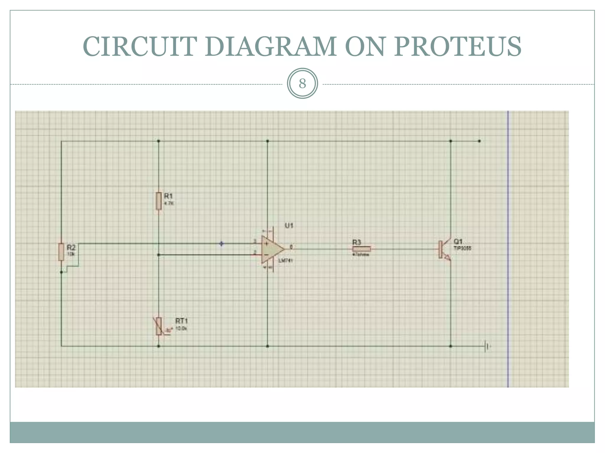Temperature Controlled Dc fan Using op AMP..... And Also With Circuit ...