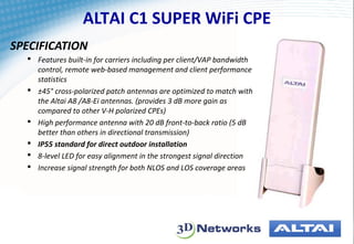 Altai Wireless | PPT