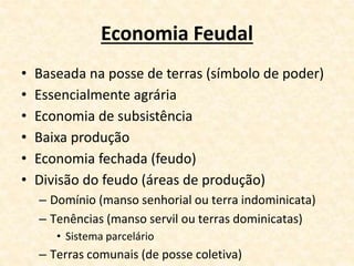 Alta Idade Média - formação do Feudalismo.pptx