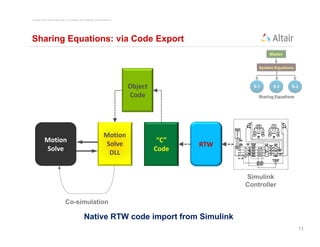 Multi-physics with MotionSolve | PPT