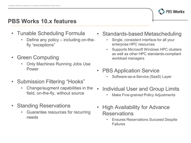 Altair Pbs Works Overview 10 1 Kiew | PPTX | Cloud Computing | Internet