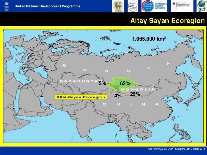 Altai Sayan Ecoregion: Connectivity in a changing climate (UNDP prese…