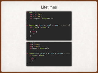 Introduction to Rust - Admios ALTalk Nov 2018 | PPT