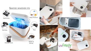 Giddel Toilet Cleaning Robot and uvFreshr UVC Disinfection Lights for ...