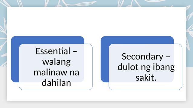 ALTAPRESYon management adults guidelines tagalog | PPTX