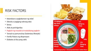 ALTAPRESYon management adults guidelines tagalog | PPTX