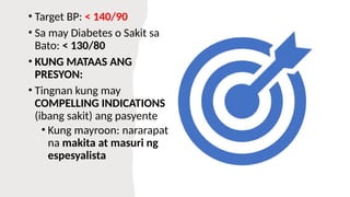 ALTAPRESYon management adults guidelines tagalog | PPTX