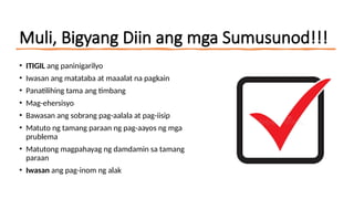 ALTAPRESYon management adults guidelines tagalog | PPTX