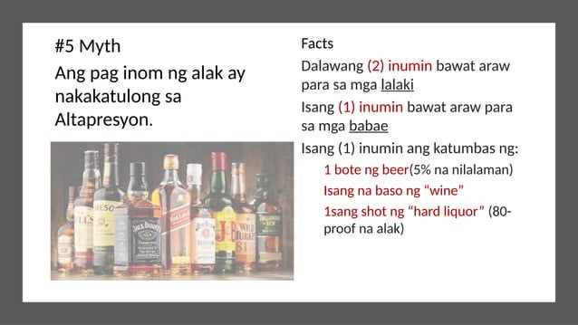 ALTAPRESYon management adults guidelines tagalog | PPTX