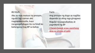 ALTAPRESYon management adults guidelines tagalog | PPTX