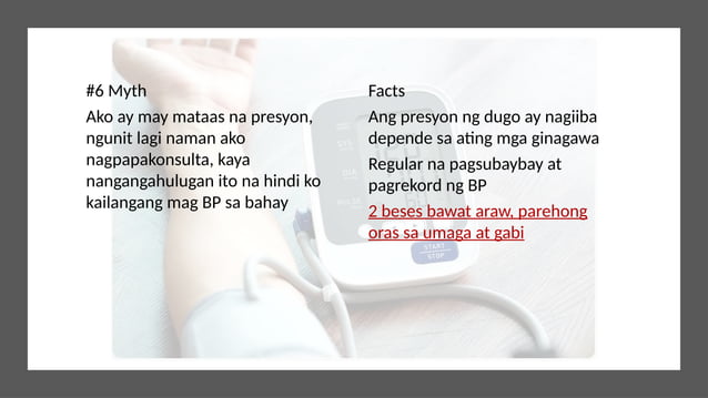 ALTAPRESYon management adults guidelines tagalog | PPTX