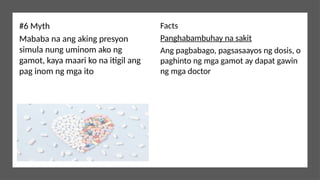 ALTAPRESYon management adults guidelines tagalog | PPTX