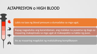 ALTAPRESYon management adults guidelines tagalog | PPTX
