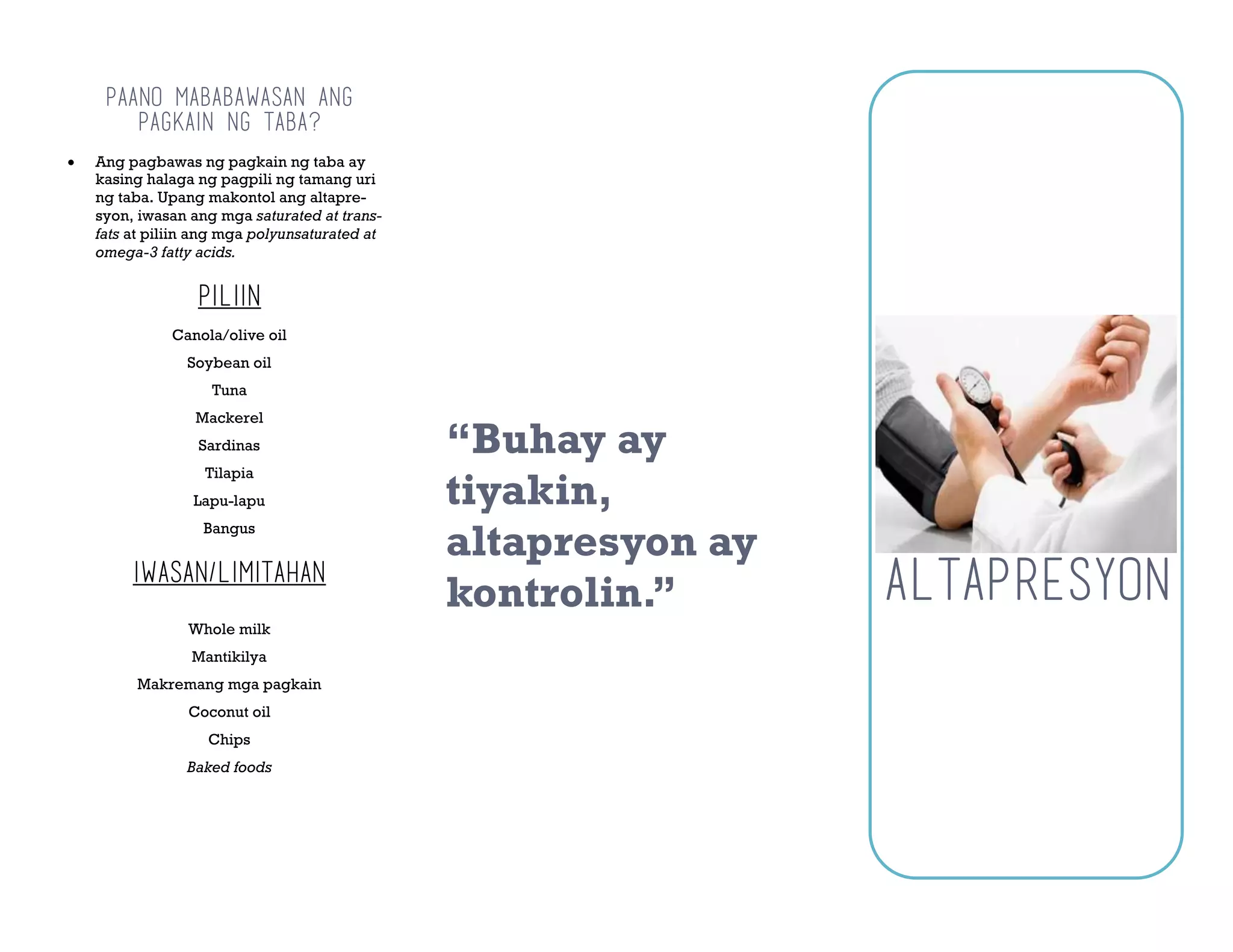 Altapresyon | PDF