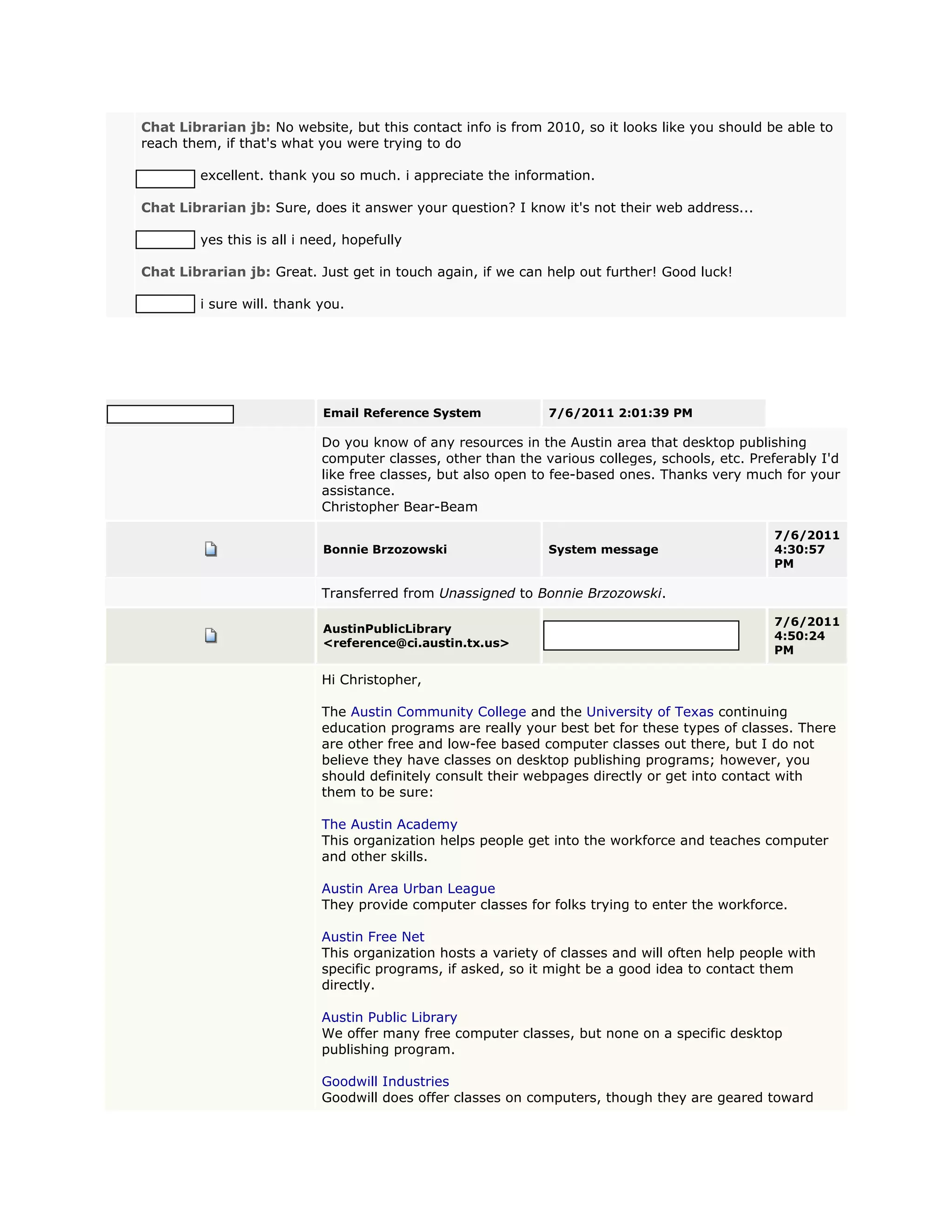 Reference Question Examples | DOCX