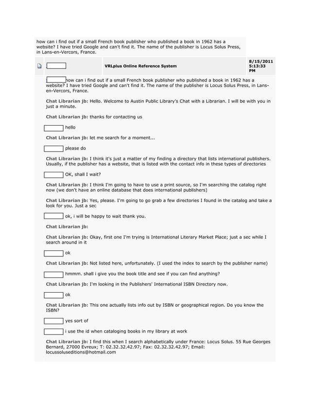 Reference Question Examples | DOCX