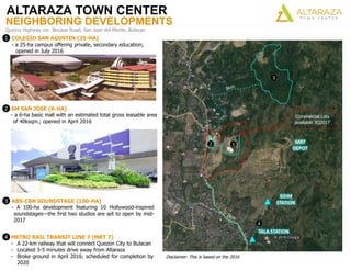 Altaraza Town Center by Ayala Land | PDF