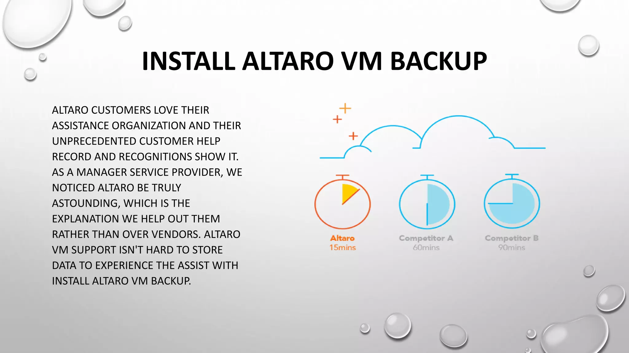 Altaro cloud storage | PPT