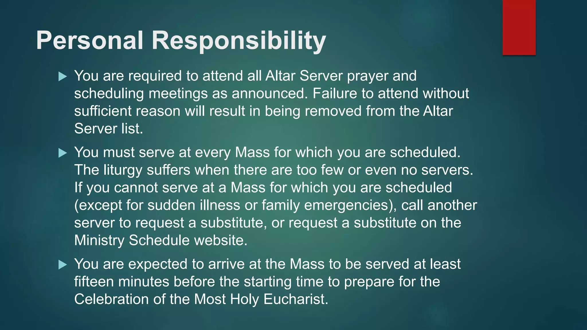 Altar server.pptx by: Jose Pauya Jr. | PPTX