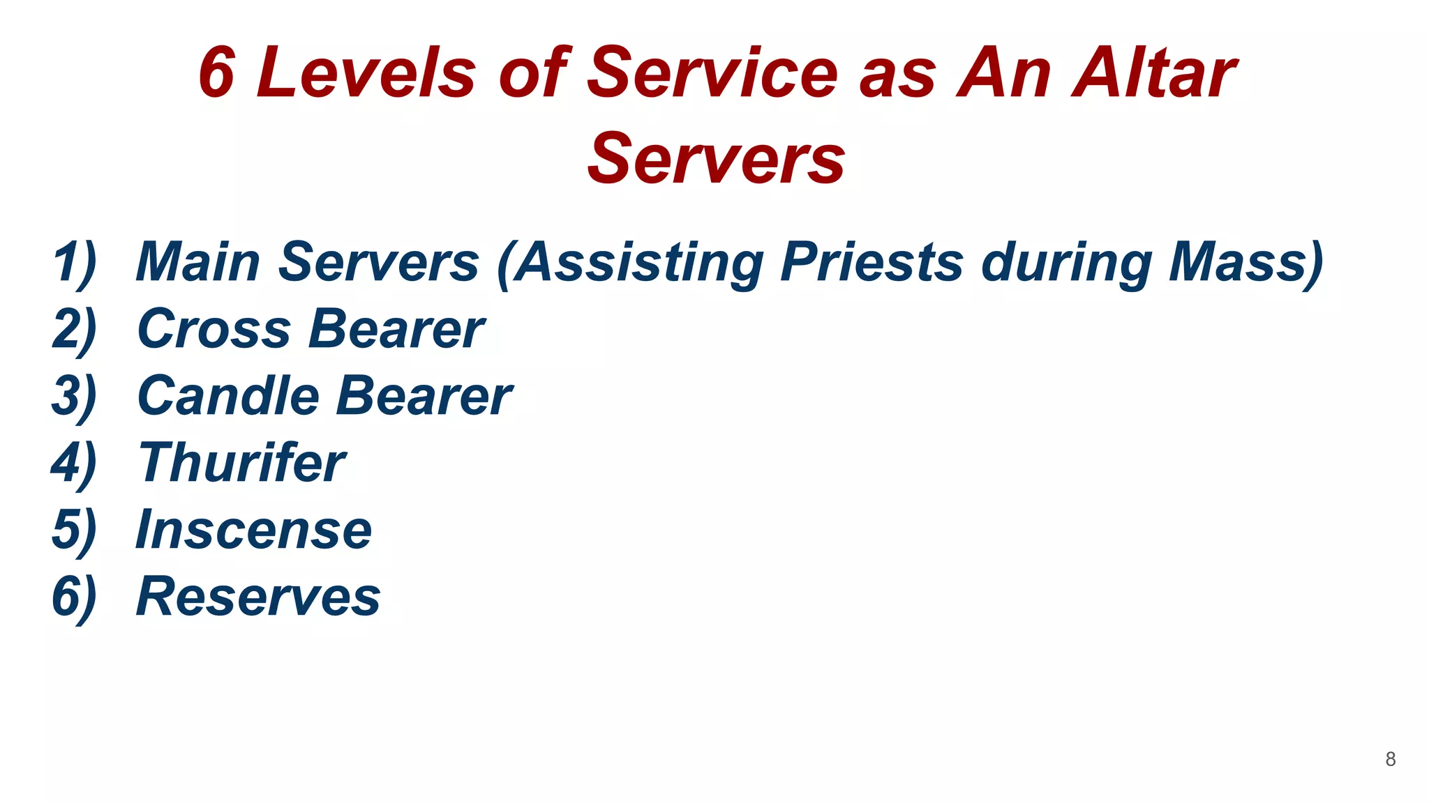 Altar Servers | PDF