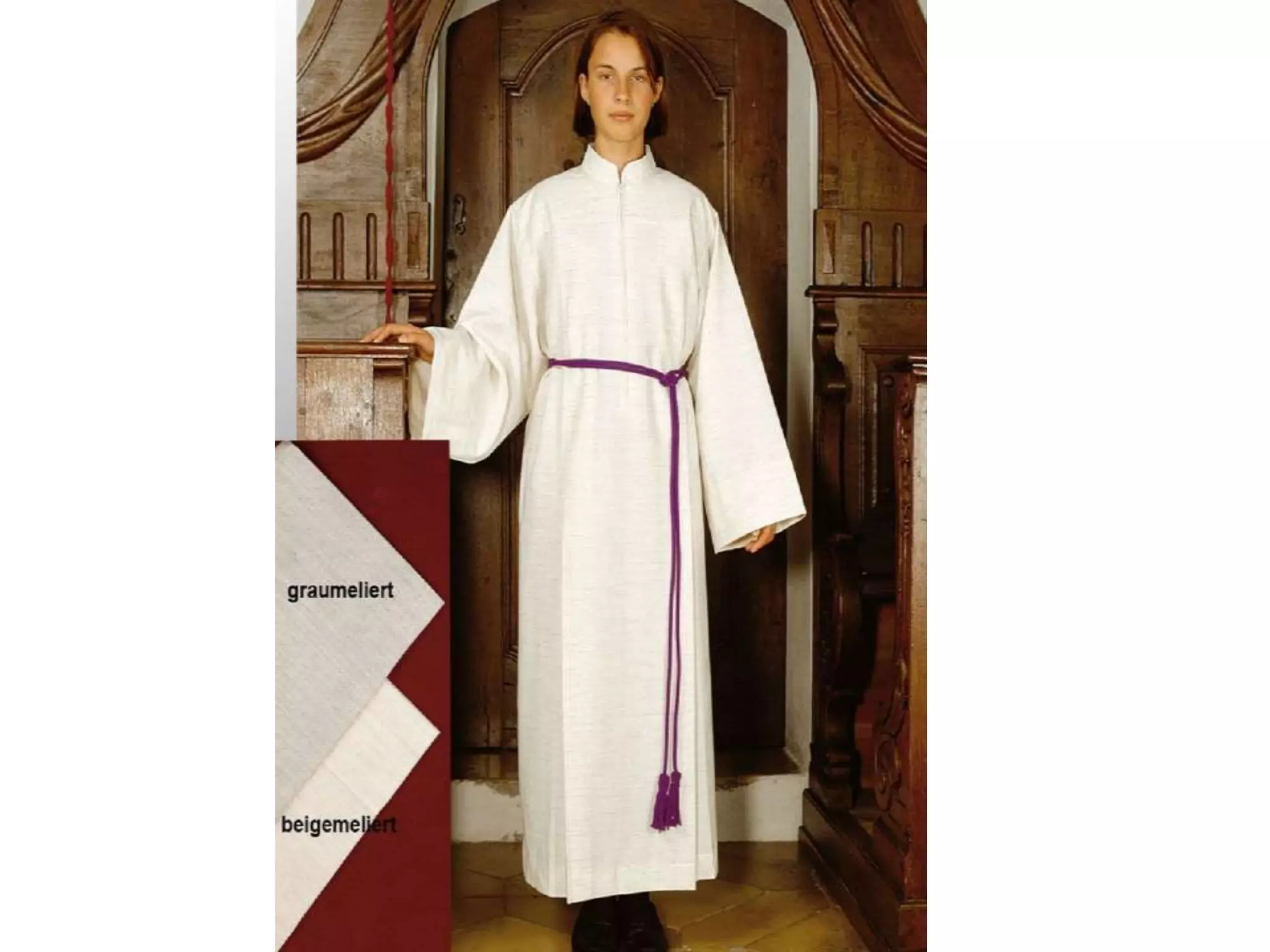 My choice for my Women Altar servers' vestment. WHAT DO YOU THINK? | PPTX