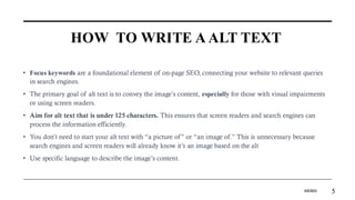 ALT Text Revolution: A Guide to Digital Accessibility | PDF