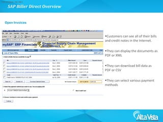 Alta vista sap fscm introduciton. | PDF
