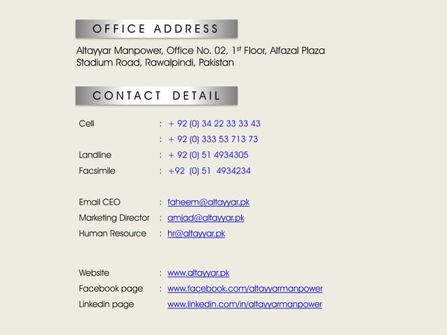 Altayyar Manpower | PPT