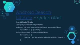 AltBeacon in the IoT | PPT
