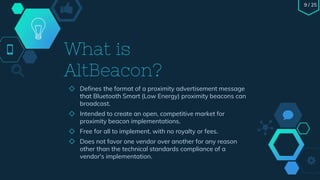 AltBeacon in the IoT | PPT
