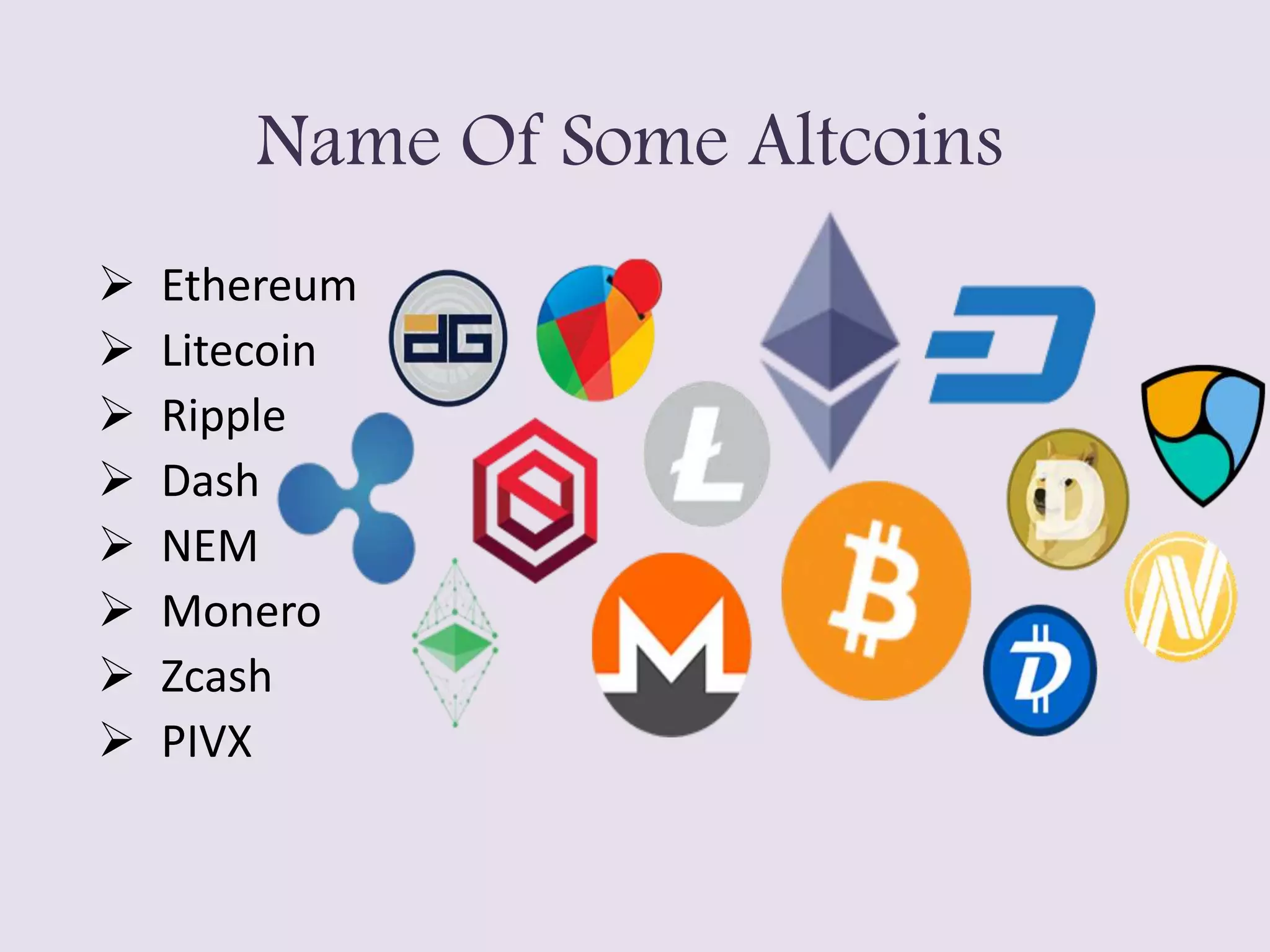 Introduction Of Altcoin | PPT